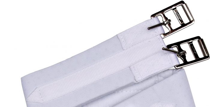 Cottage Craft Parallel Airflow Girth - White - Horse-Supplies.co.uk